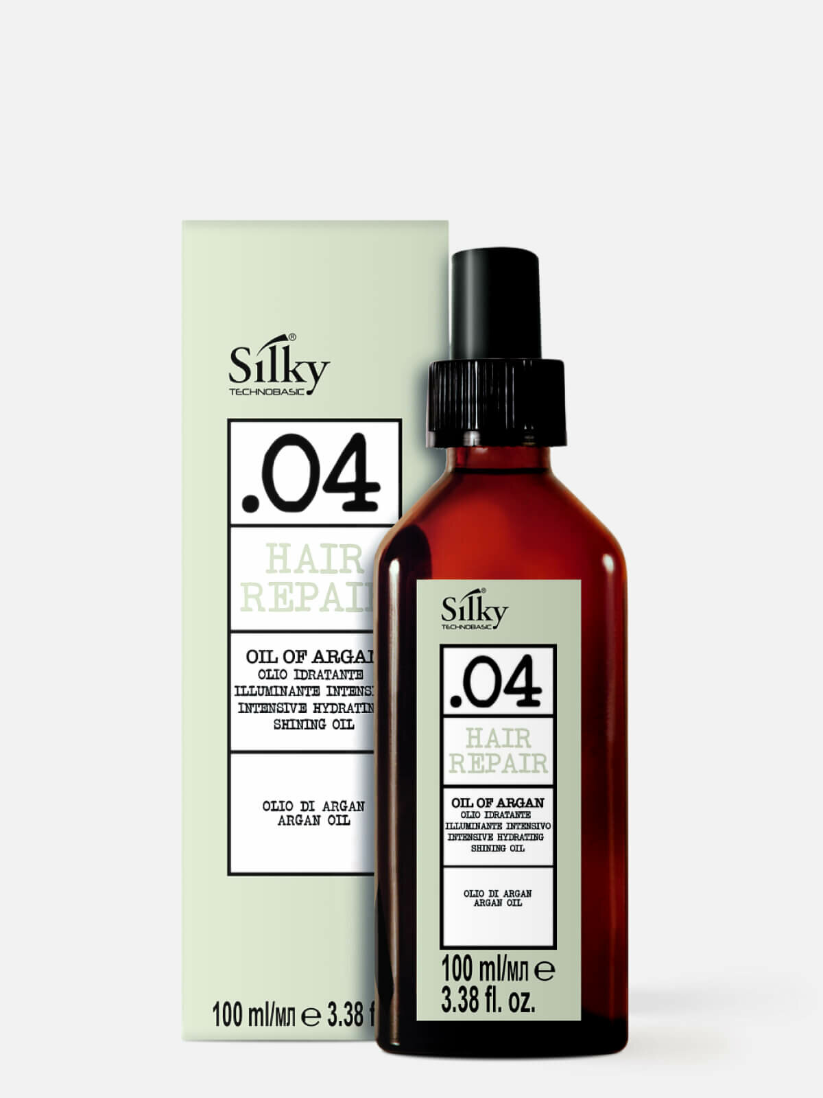 Масло аргановое для волос интенсивное увлажнение и питание Silky Hair Repair, 100 мл