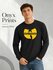 Лонгслив ONYX PRINTS, размер XXL, , черный