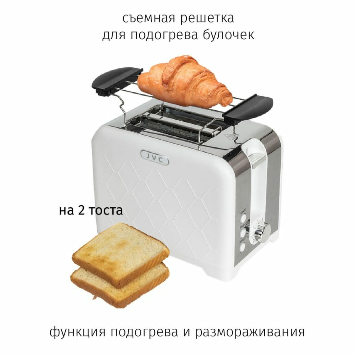 Тостер JVC JK-TS722 — фото 1