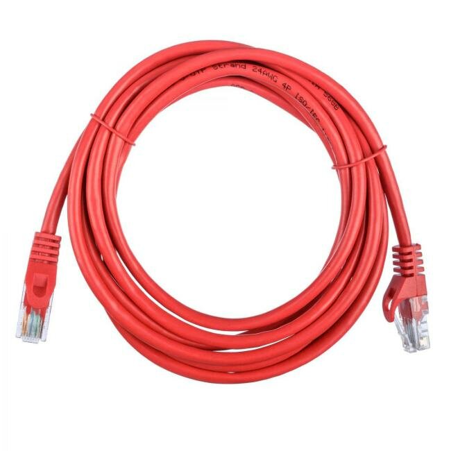 ACD-LPU5E-30R ACD Кабель ACD Патч-корд ACD-LPU5E-30R |ACD-LPU5E-30R| Cat5e UTP 24AWG 4Pair, 7/0.18мм CCA Красный, 3.0м — фото 1
