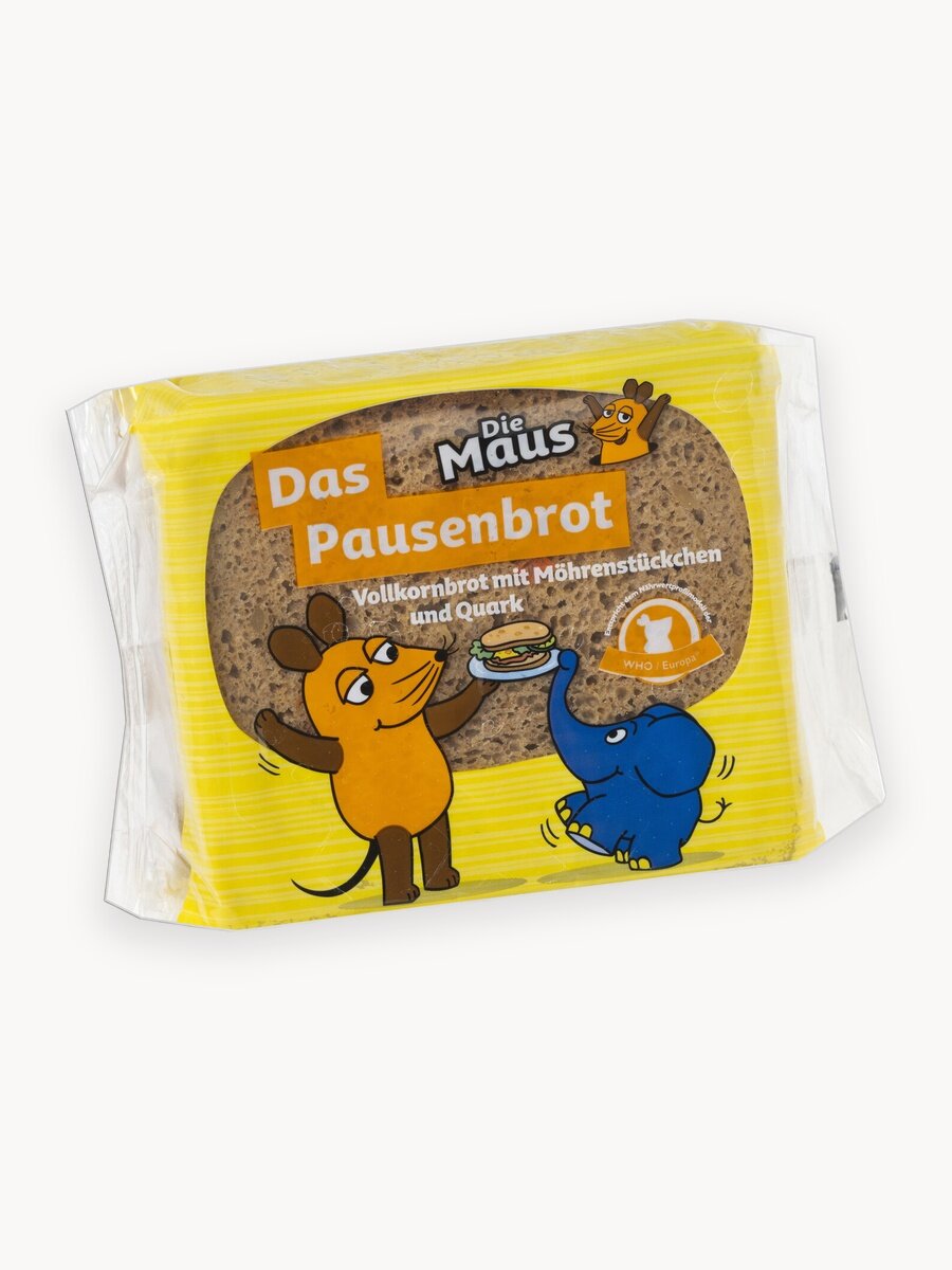 Цельнозерновой хлеб Haverland "Для детей" с творогом и морковью, 250г