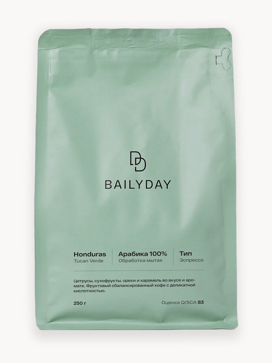 Кофе в зёрнах Bailyday Тукан Верде 250 г