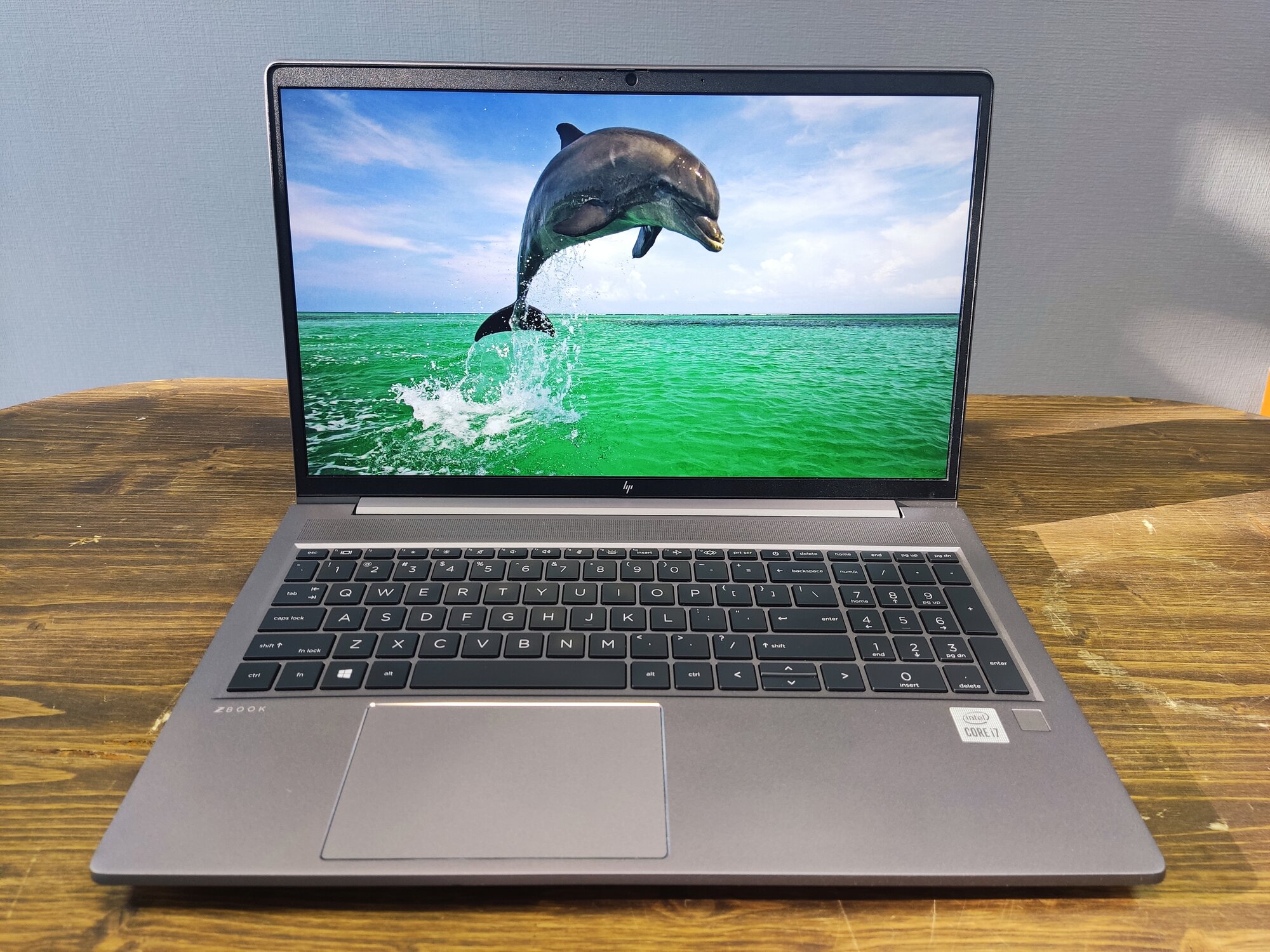 Ноутбук HP Zbook power G7 15.6", RAM 32 ГБ, SSD 512 ГБ, NVidia Quadro T1000 Max-Q, Windows Pro, серебристый, Английская раскладка