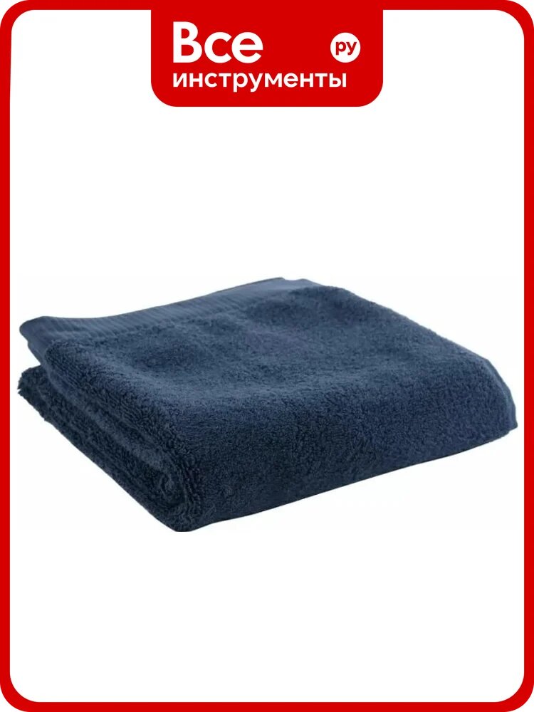 Полотенце для рук Tkano темно-синего цвета, коллекция Essential, 50x90 см TK18-BT0008