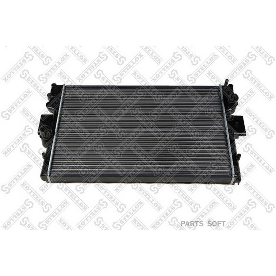 STELLOX 8103398SX 81-03398-SX радиатор системы охлажден! алюм/плас.650x440x36\Iveco Daily V 2.3/2.8/3.0 TD/2.8 D 99-06