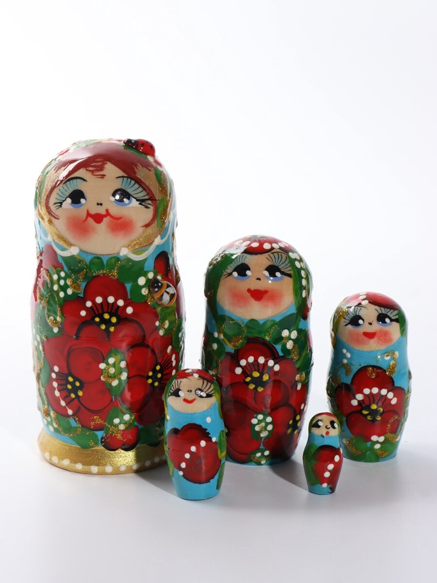 Матрешка «Галина», 5 кукол, 11 см