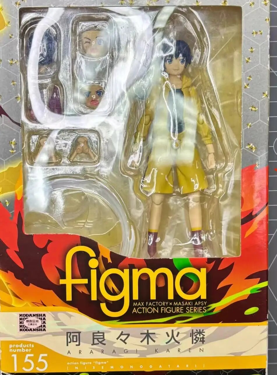 Фигурки Bandai Figma: Арараги Карен 155, Арараги Цукихи 156 Araragi Karen
