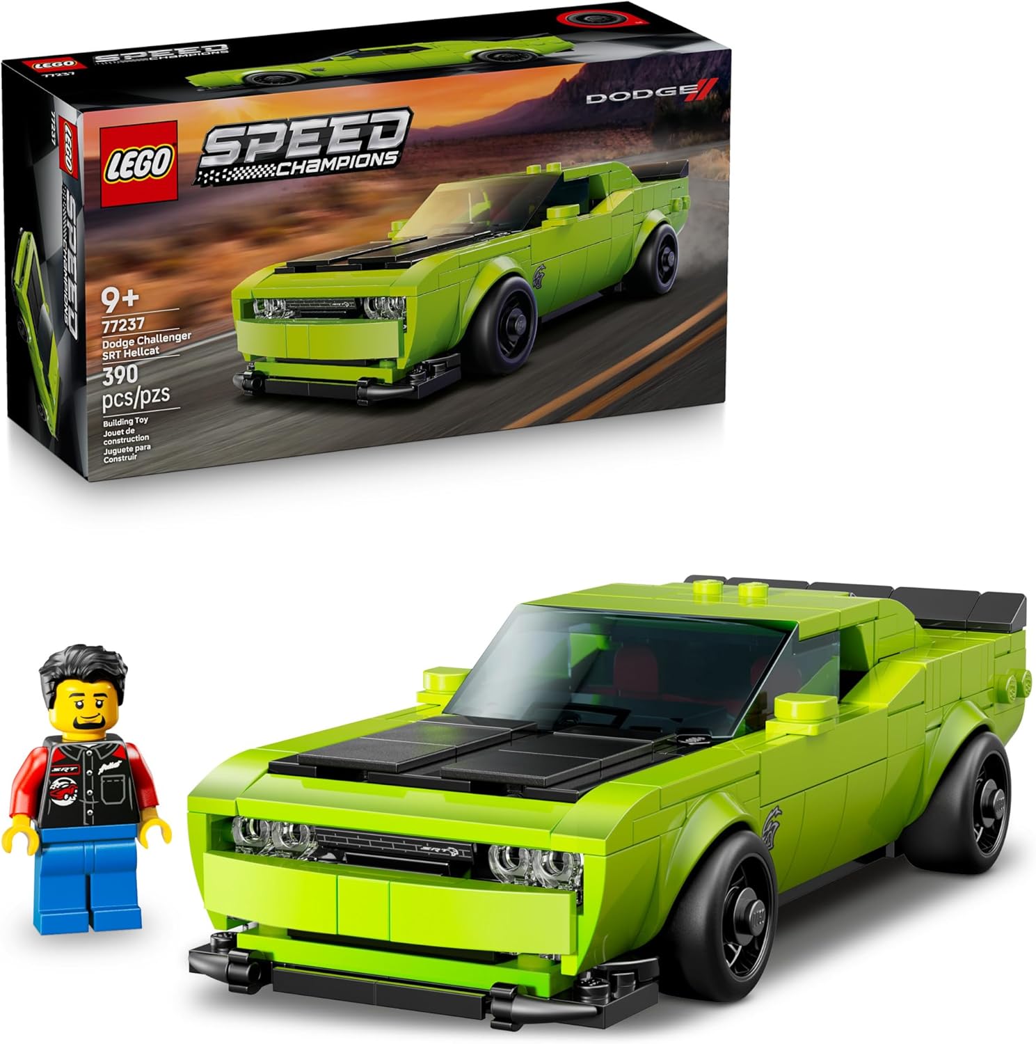 Конструктор LEGO Speed Champions Dodge Challenger SRT Hellcat 370 дет. 77237