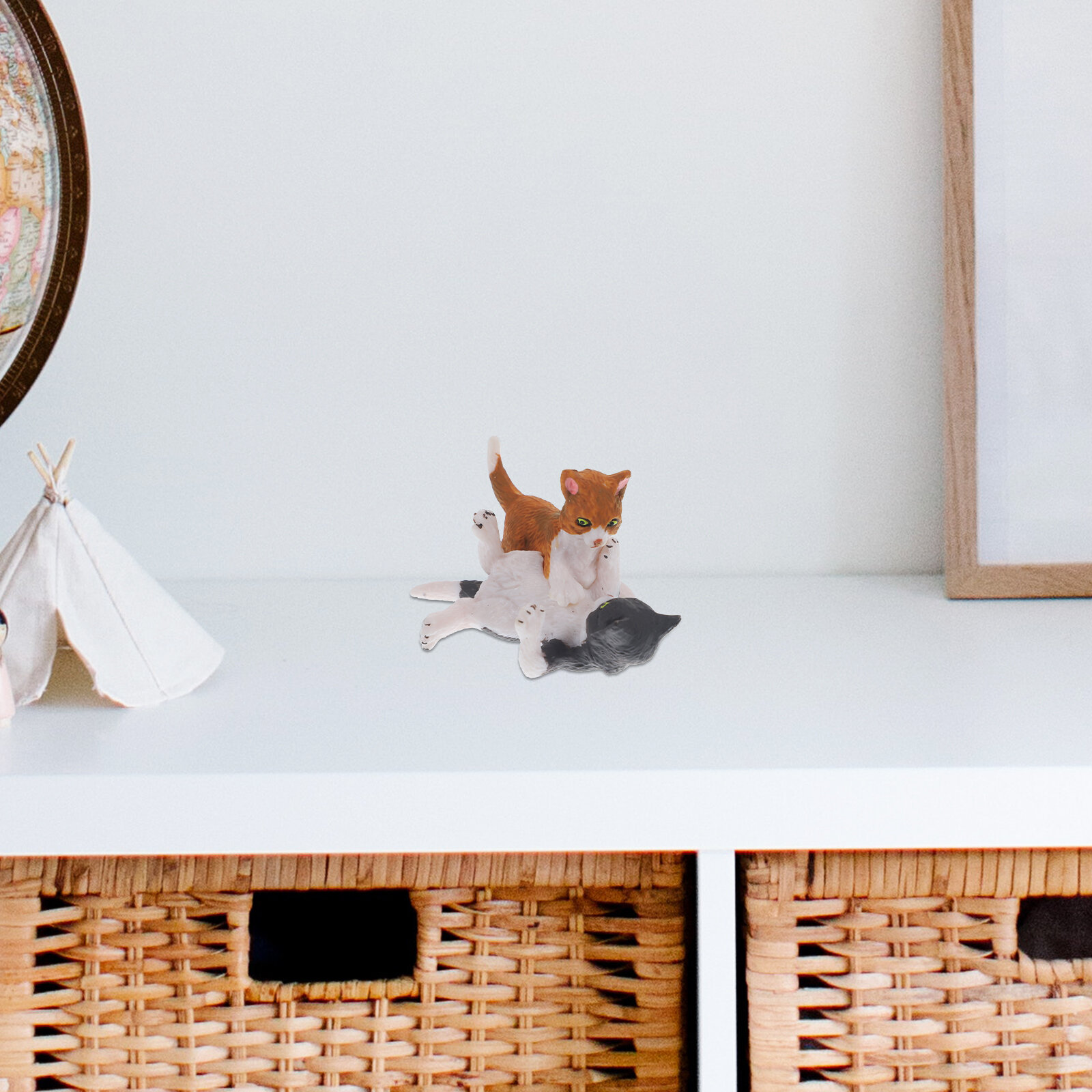Милые Миниатюрные Кошечки Для Сада И Балкона Размер 5.40X4.00X3.00Cm