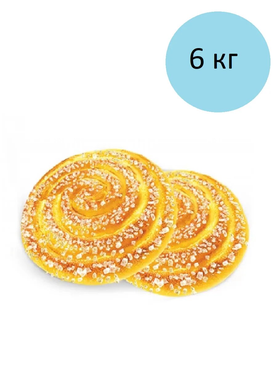 Konti Печенье сахарное Карапуз с сахаром, 6 кг
