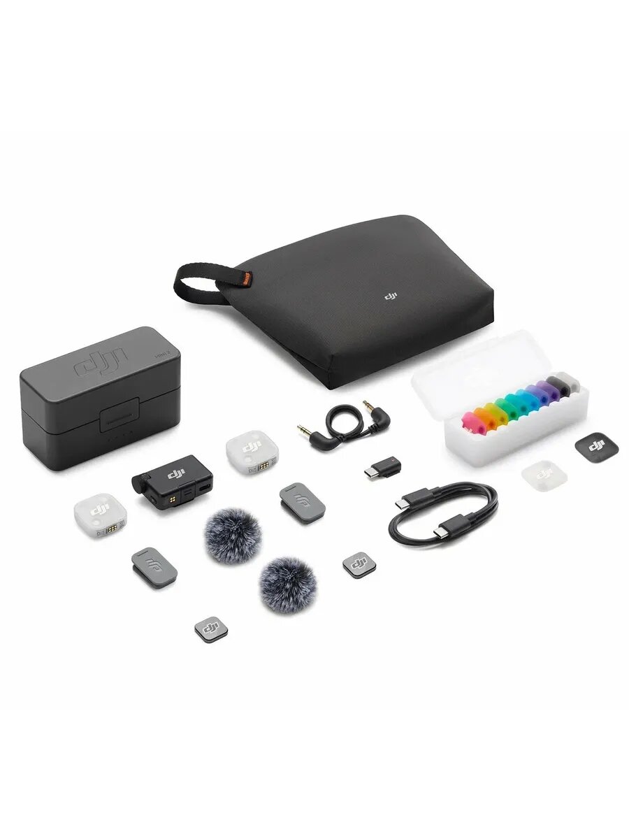 DJI Mic Mini 2 (2 TX + 1 RX + Charging Case)