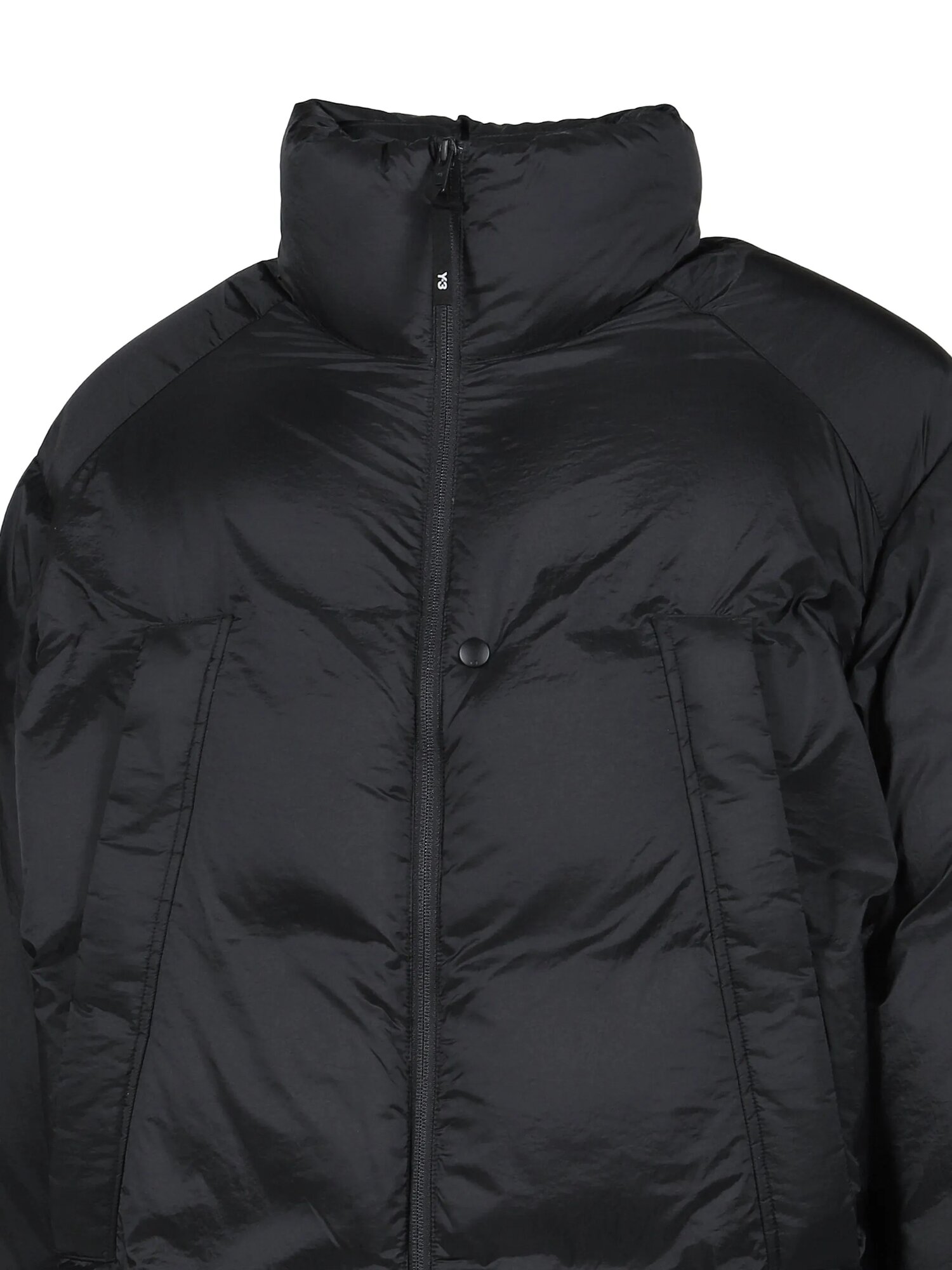Куртка Y-3 Quilting down puffer jacket, размер 54, черный — фото 1