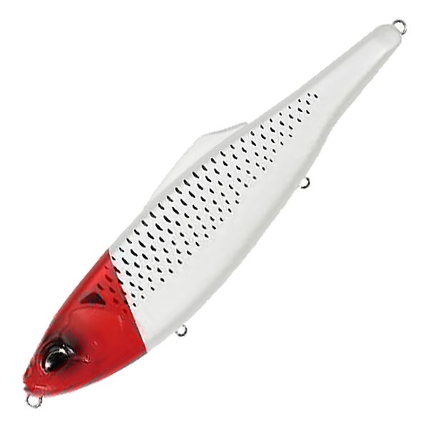 Джеркбейт DUO Rough Trail Kono Flat 240 #ACC0647 Pearl Red Head Mullet, всплывающий, 145 г.