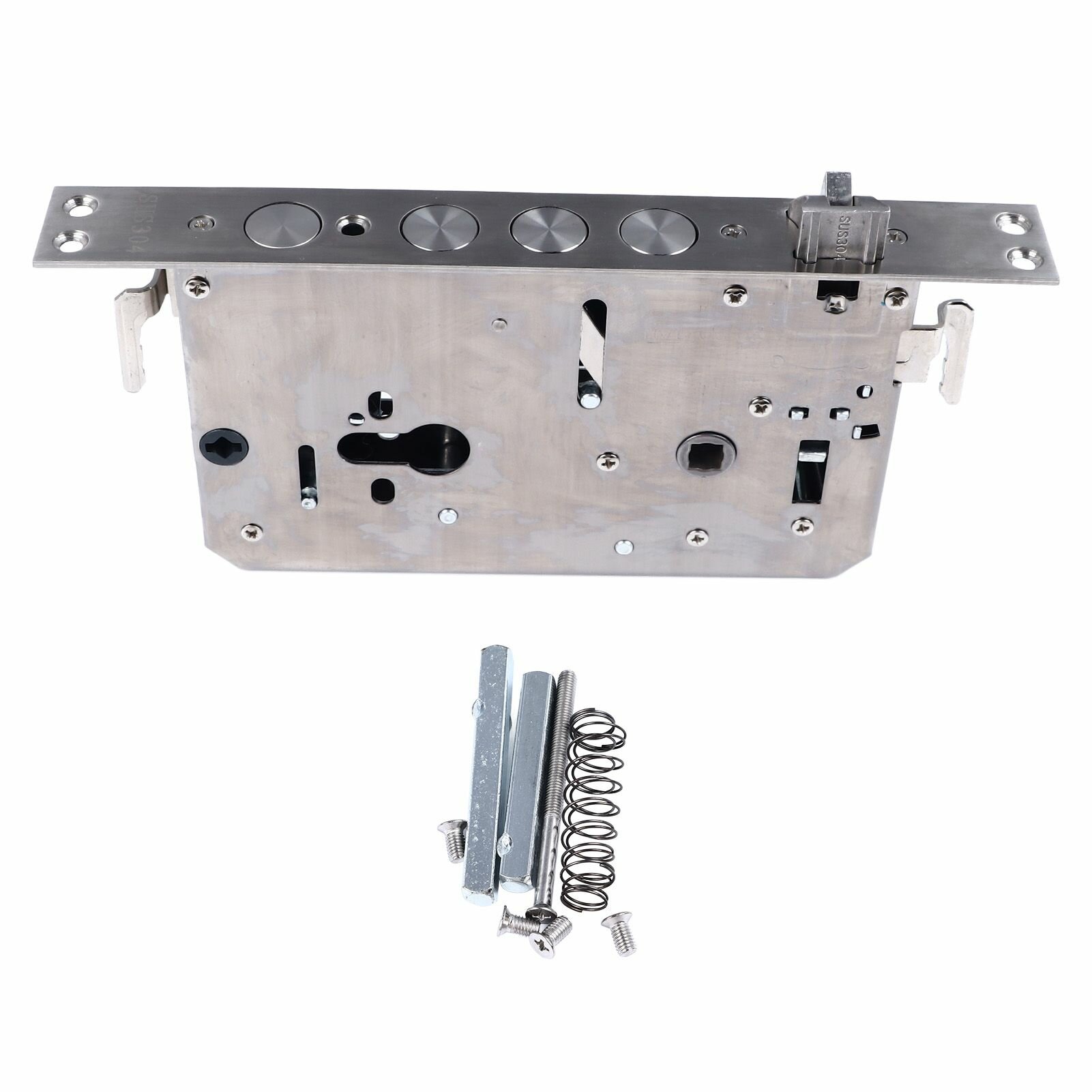 Цилиндр дверного замка Многофункциональный механический дверной врезной замок с отпечатком пальца