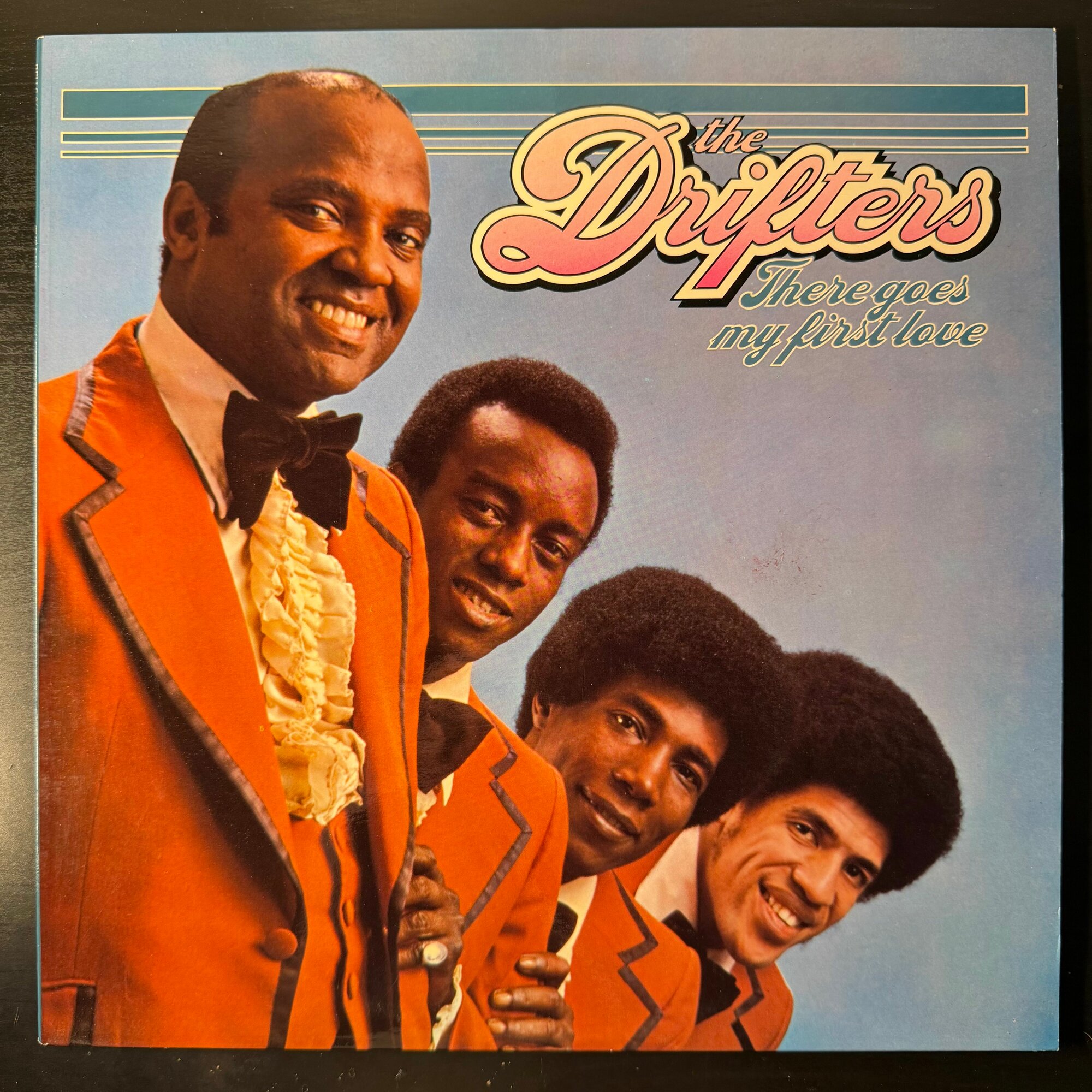 Виниловая пластинка The Drifters There Goes My First Love (Англия 1976г.)