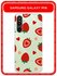 Чехол на Samsung Galaxy M16 / Самсунг Галакси М16 с принтом "Heart strawberries ...