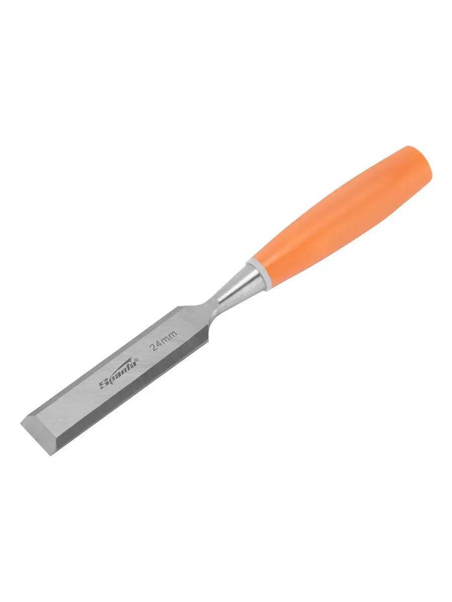 Стамеска по дереву плоская 24 мм, пласт. ручка SPARTA 244255