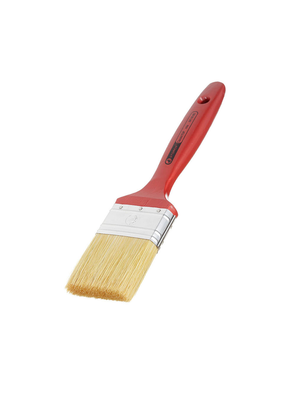 Кисть малярная плоская искусственная щетина деревянная ручка ClassicTop 60х19 мм для эмалей и лаков на любой основе