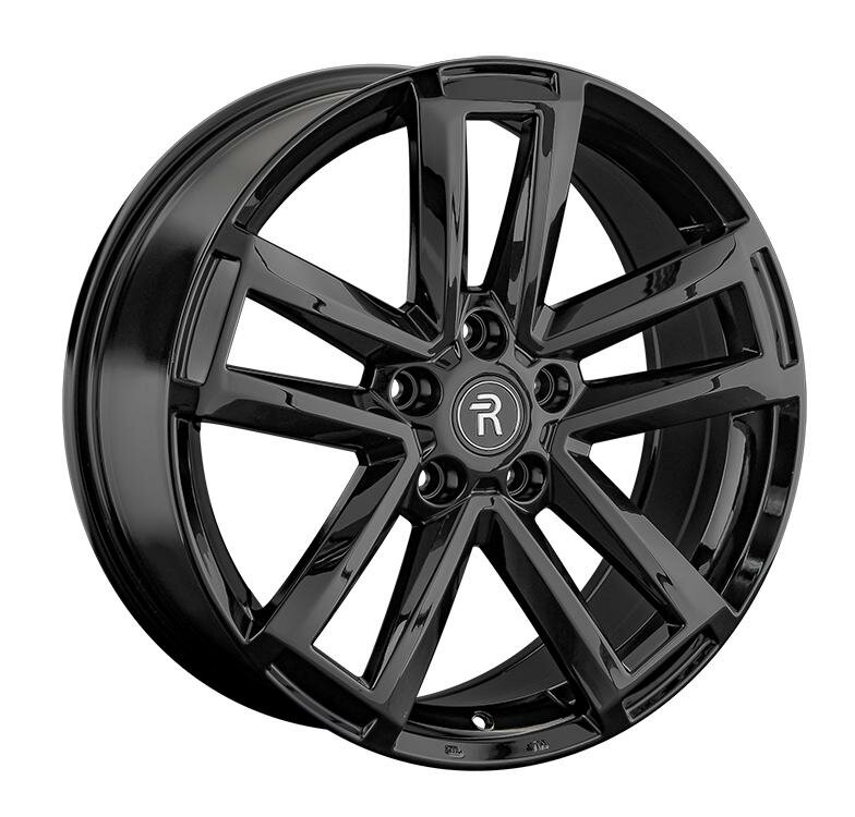 Диск автомобильный литой REPLAY GA20 19x8 5x120 et41 dia59.6 Чёрный глянцевый
