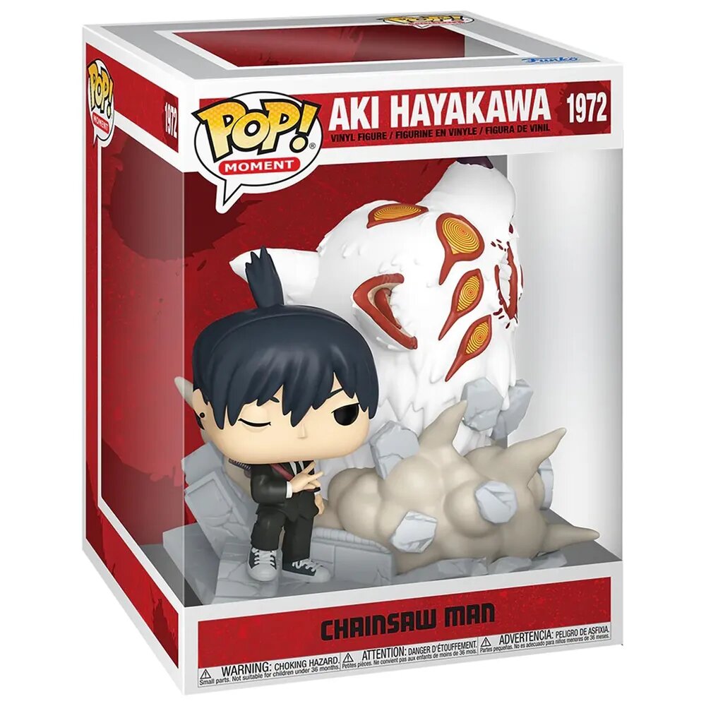 Фигурка Funko POP Moment: Chainsaw Man - Aki Hayakawa (Fox Devil) (1972) (86485) (16 см)