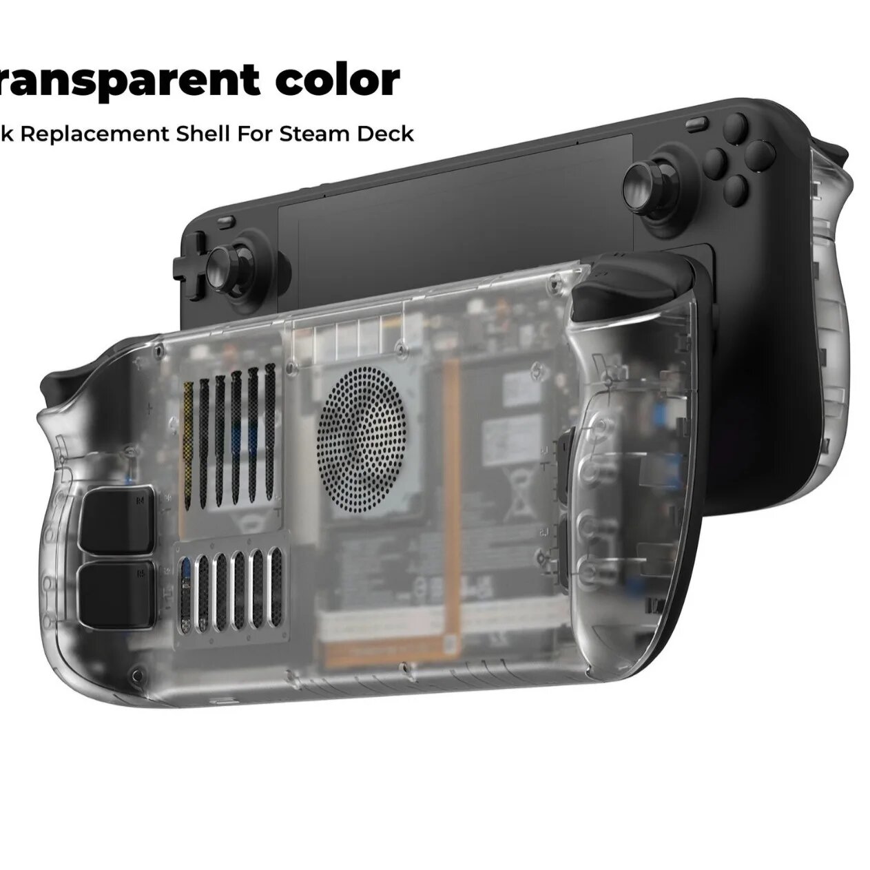 Прозрачный корпус для Steam Deck, Цвет: Transparent
