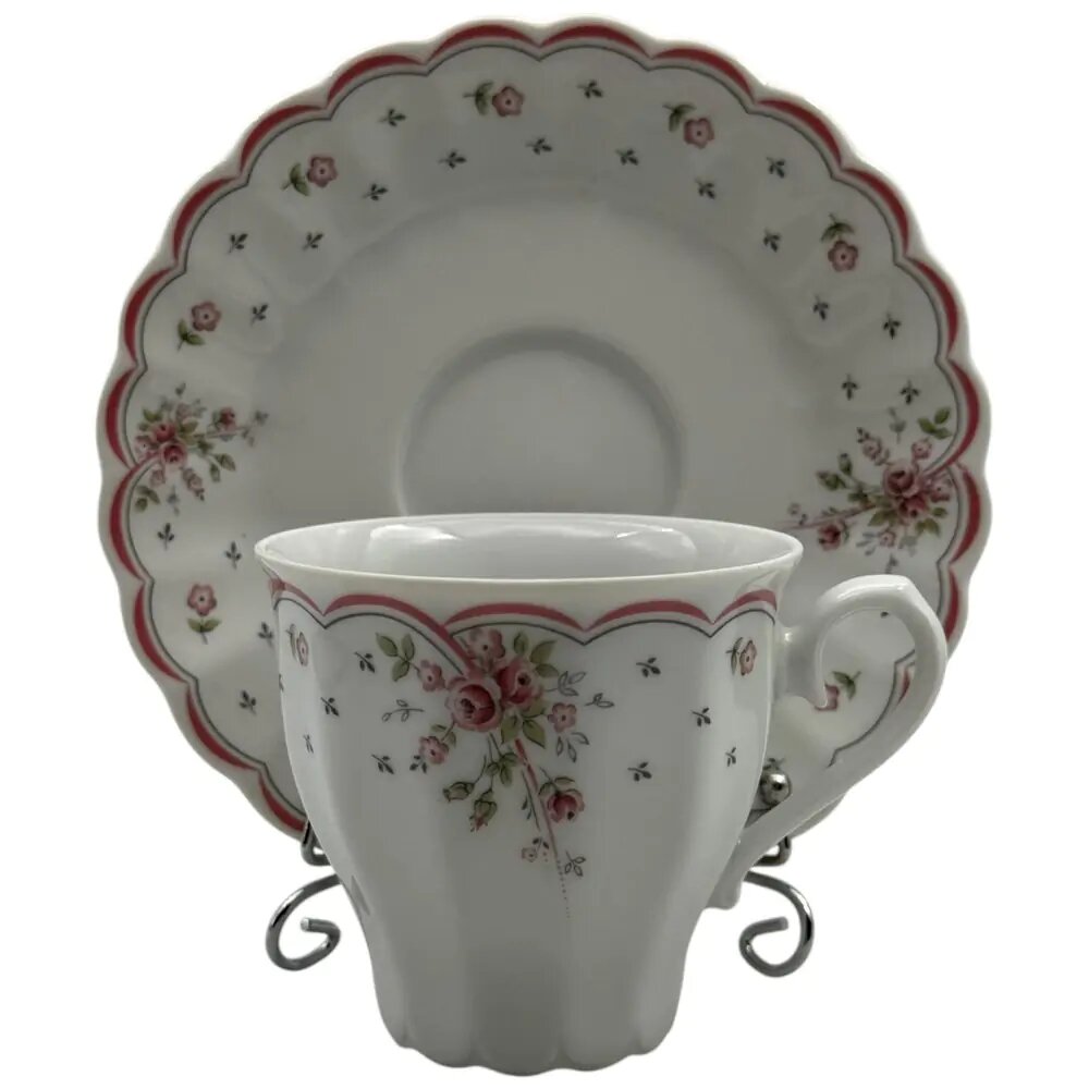 Чайная пара "Нежность", 200 мл, 1970-1990 гг, Eschenbach, Бавария, Германия