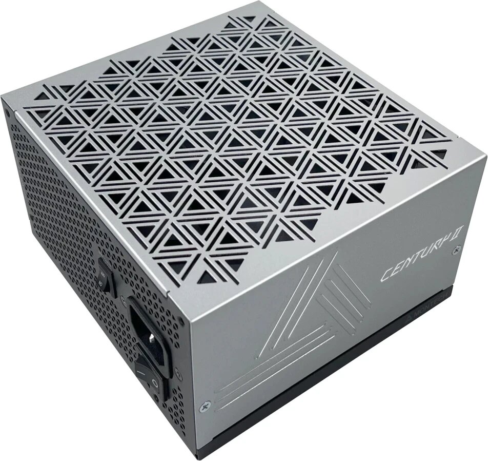 Блок питания Montech CENTURY II 1050W, Cybenetics Platinum, ATX 12V 3.1, серый, черный