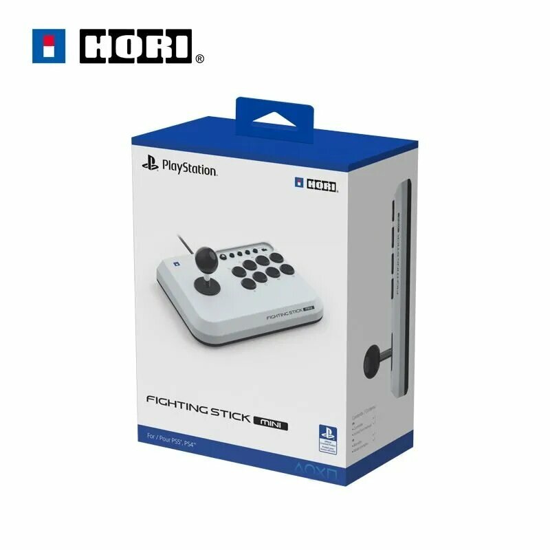 HORI Fighting Stick Mini для PS5, PS4 и ПК - Официально лицензирован Sony/SPF-038