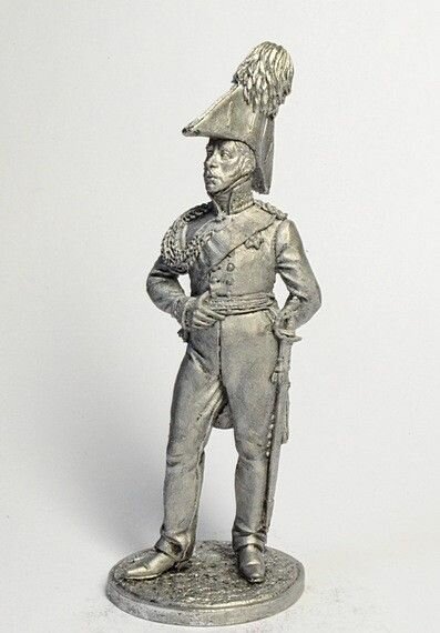 Оловянный солдатик Король Пруссии Фридрих-Вильгельм III. 1808-13 гг. Наполеоновские войны