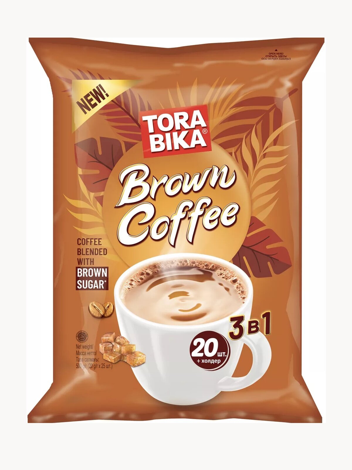 Кофейный напиток TORABIKA BROWN COFFEE, 20 саше