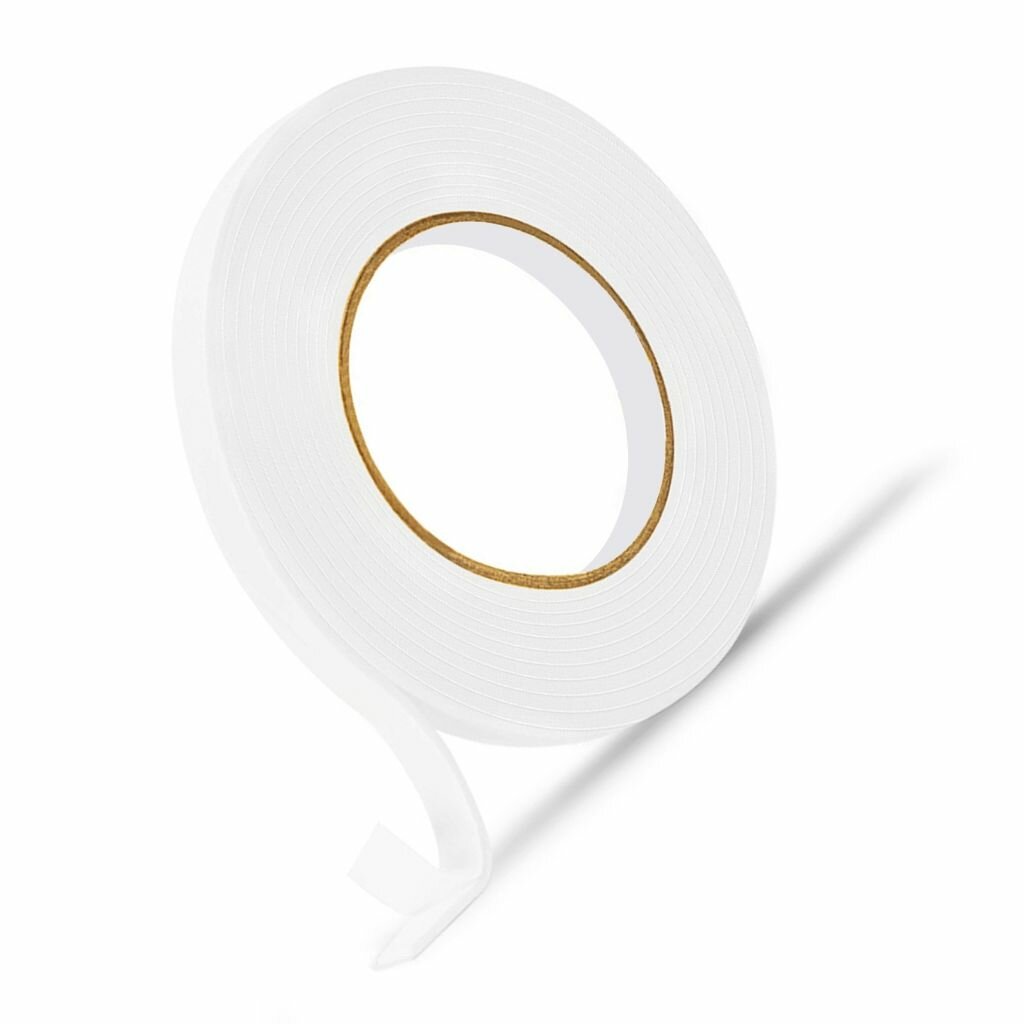 5 рулонов вспененного двустороннего клея толщиной 12 мм