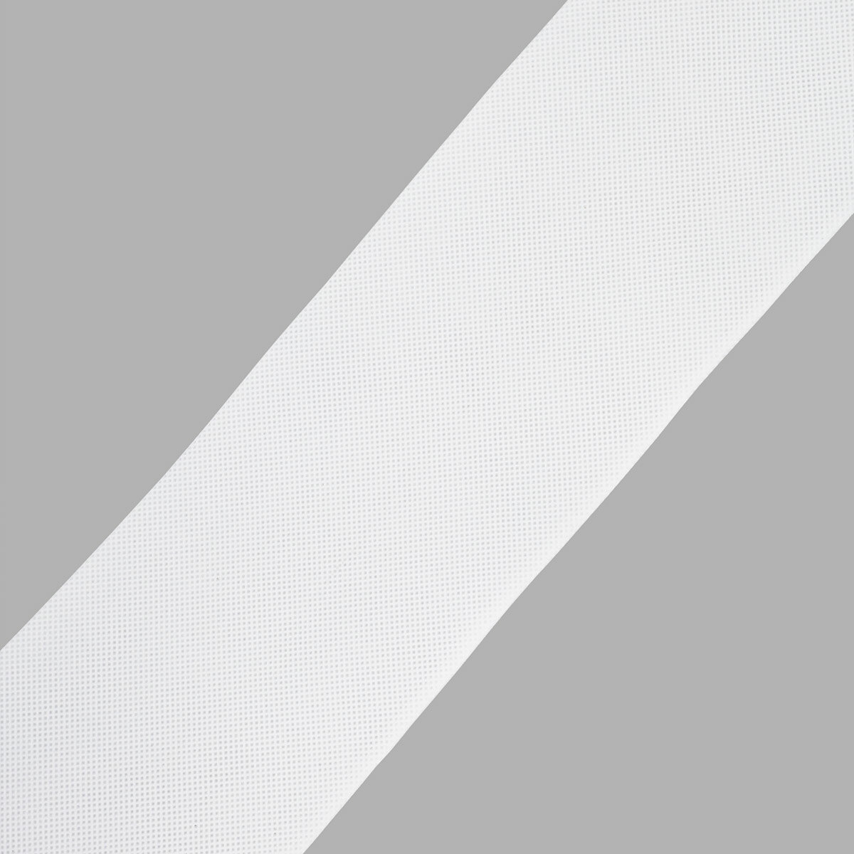 Лента люверсная плотная из полиэфира с клеем, ширина 10 см, 50 м