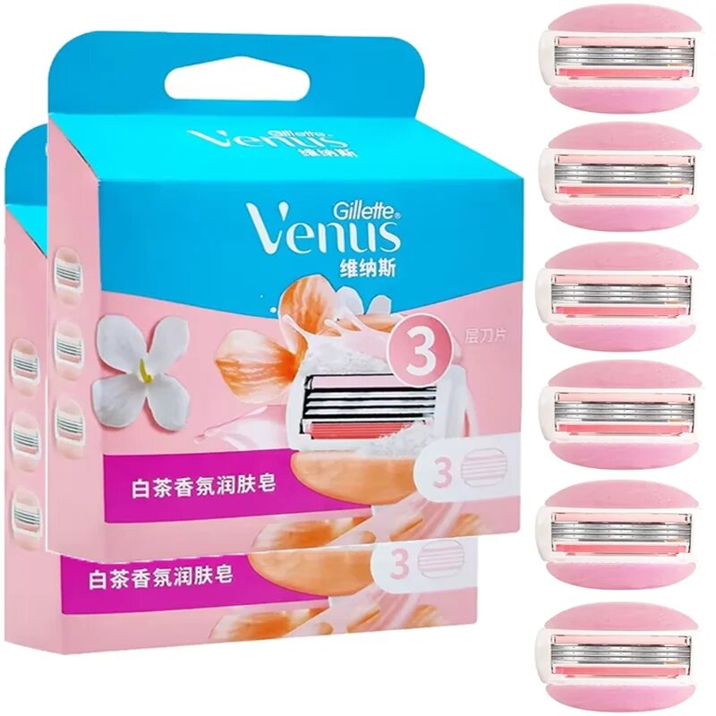Лезвия для бритвы Gillette Venus ComfortGlide 3 шт 6 Pcs