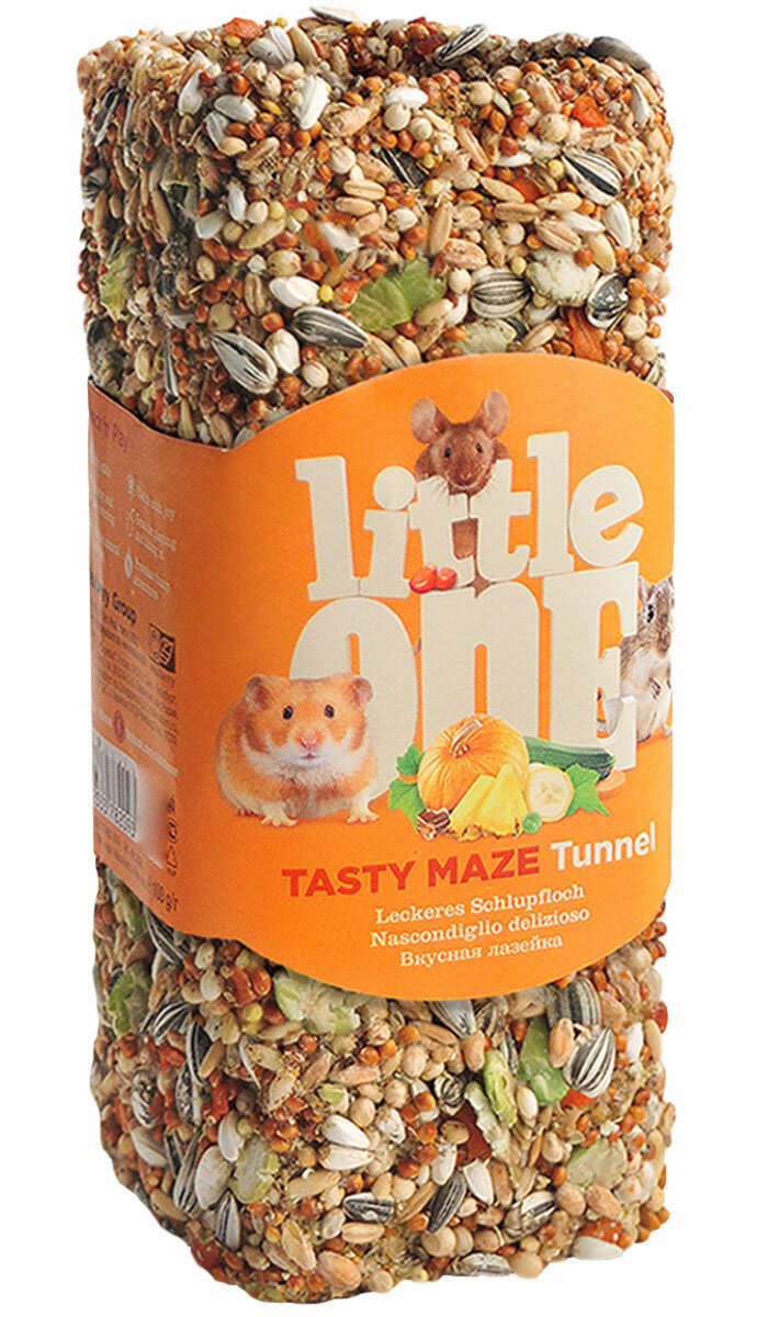 Лакомство Little One игрушка для грызунов туннель малый, 200 г