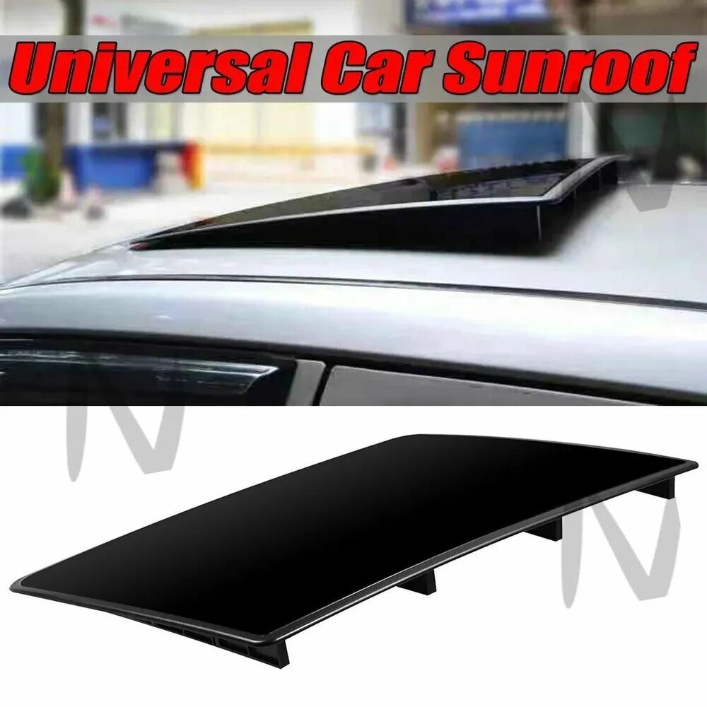Универсальный автомобильный люк на крыше Имитация люка на крыше, сделанное своими руками Украшение для BMW, Benz, Audi, VW, Golf, Honda Обвес