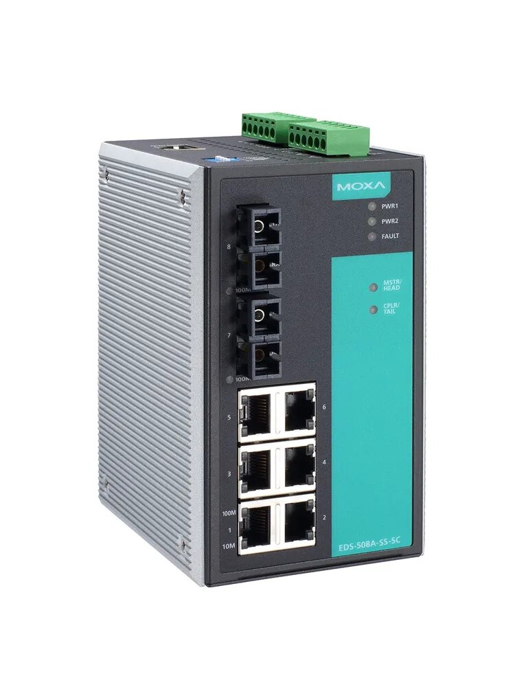 Управляемый коммутатор MOXA EDS-508A-SS-SC