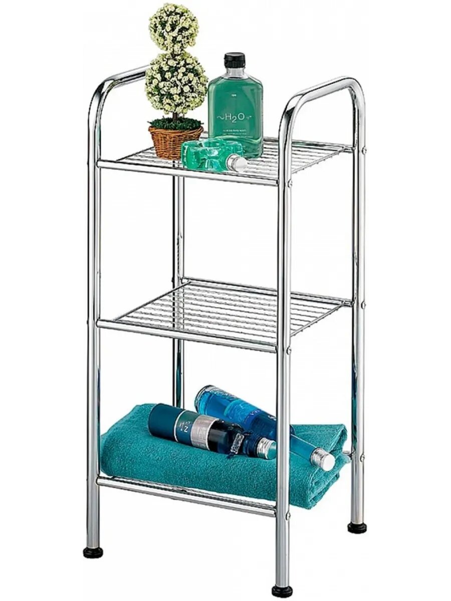 Стеллаж напольный FLO, 3-х ярусный