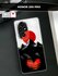 Чехол на Honor 200 Pro / Хонор 200 Про с принтом Черная гора, прозрачный