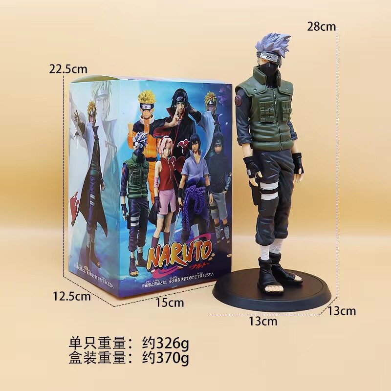 Фигурка аниме Ниндзя Модель Большой Меч Какаши Учиха Итачи Саске Наруто Четвертый Хокаге Минато Сакура