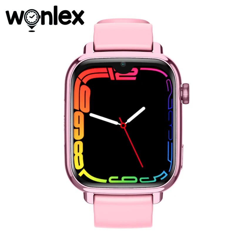 Wonlex детские умные часы розовые KT34