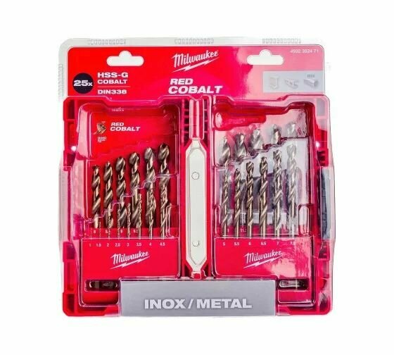 Сверла по металлу HSS-Co набор 25ед. (1-13мм) GEN III Milwaukee, шт