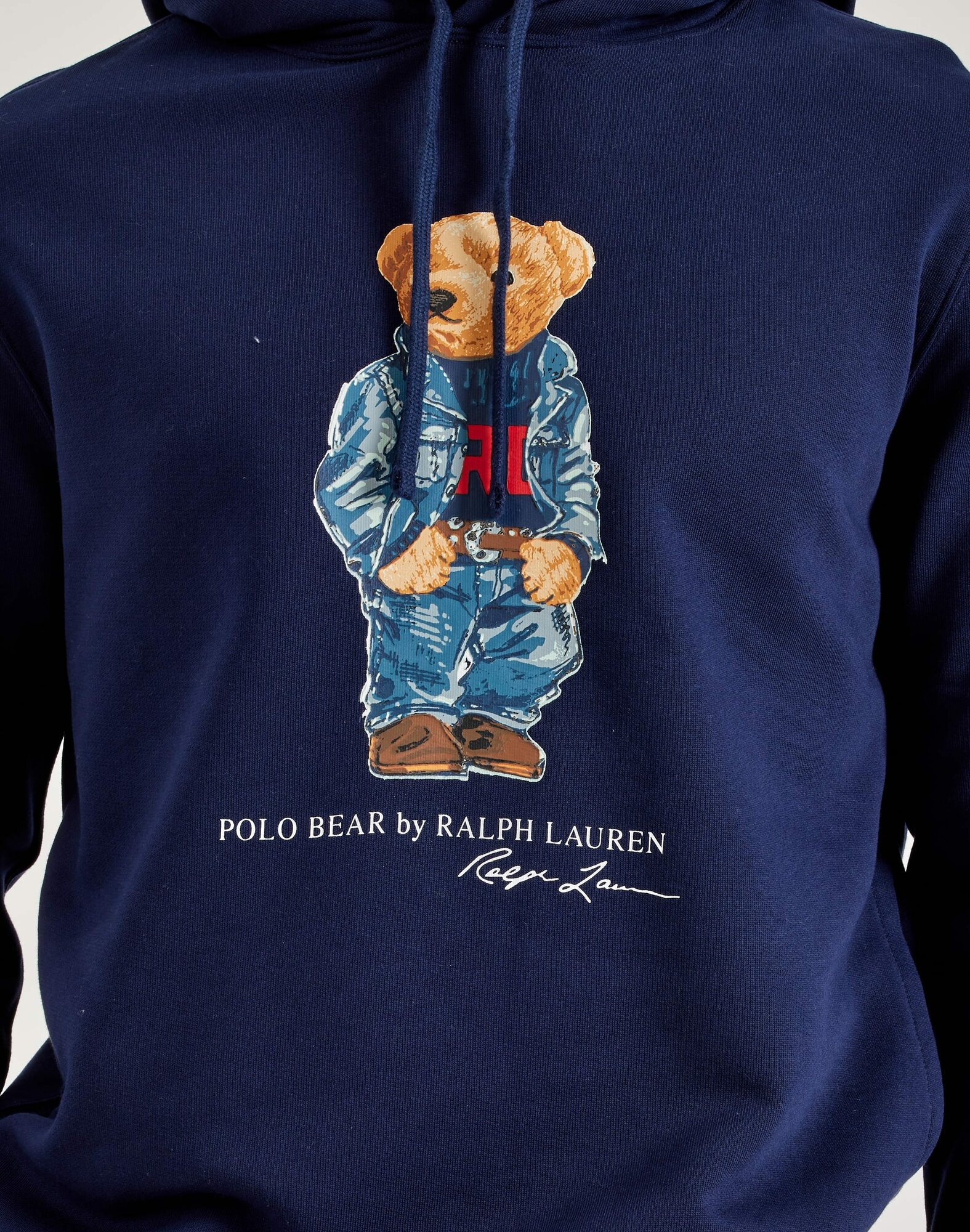 Худи Polo Ralph Lauren, размер M, , темно-синий — фото 1