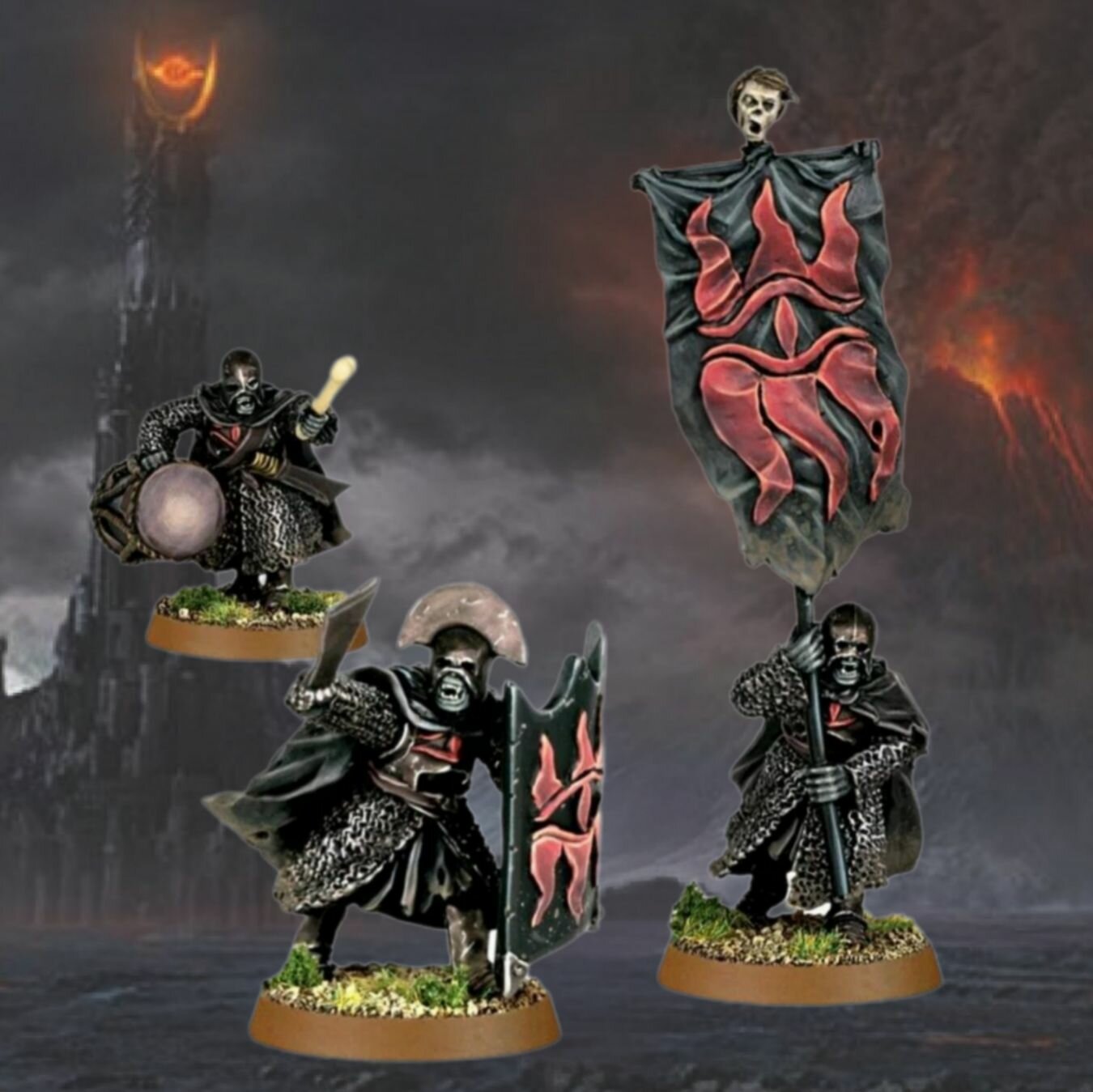 Черная гвардия Барад-Дура командный состав