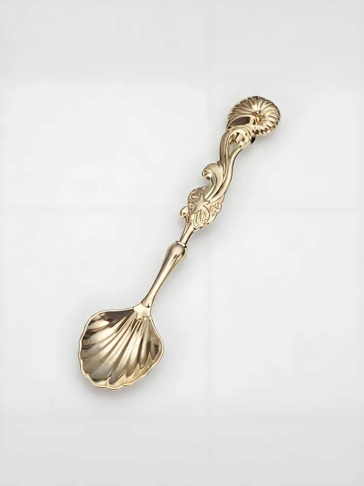 Ложка чайная золотой