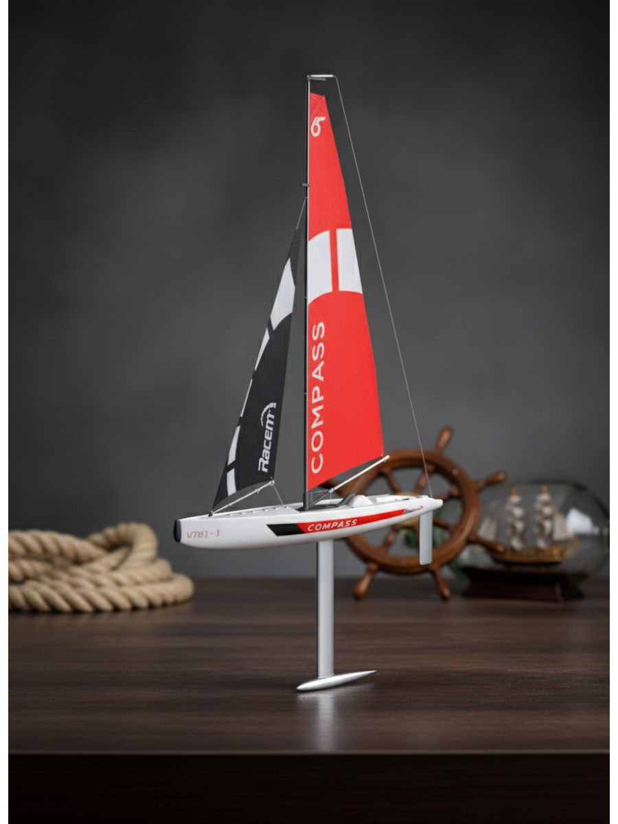 Радиоуправляемая яхта Racent Compass RG65 650мм RTR