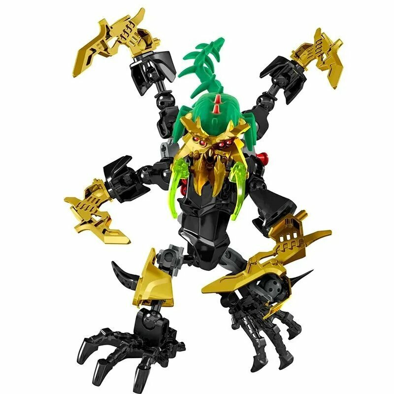 Конструктор Hero Factory Star Warrior с моделью робота-меха из строительных блоков, игрушка для детей в подарок на Рождество