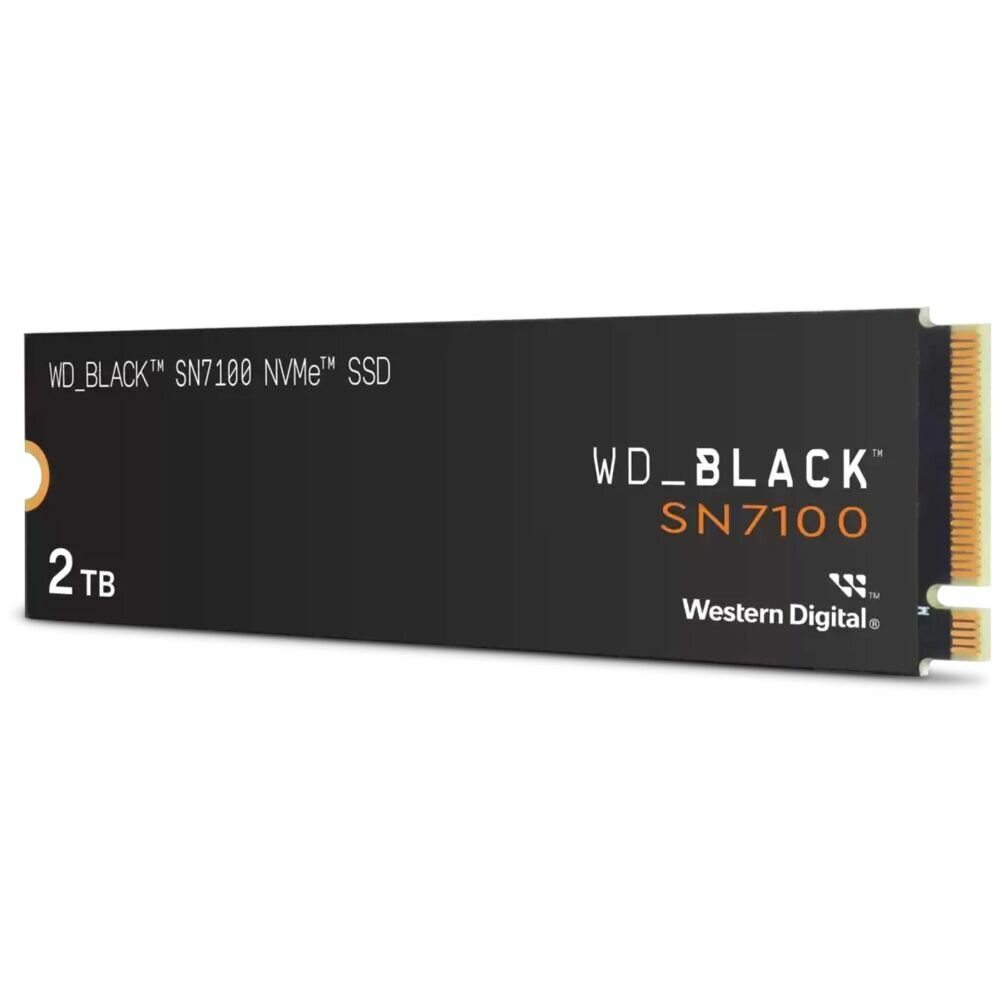 Внутренний SSD-накопитель 2000Gb Western Digital Black SN7100 (WDS200T4X0E) M.2 2280 PCIe NVMe 4.0 x4