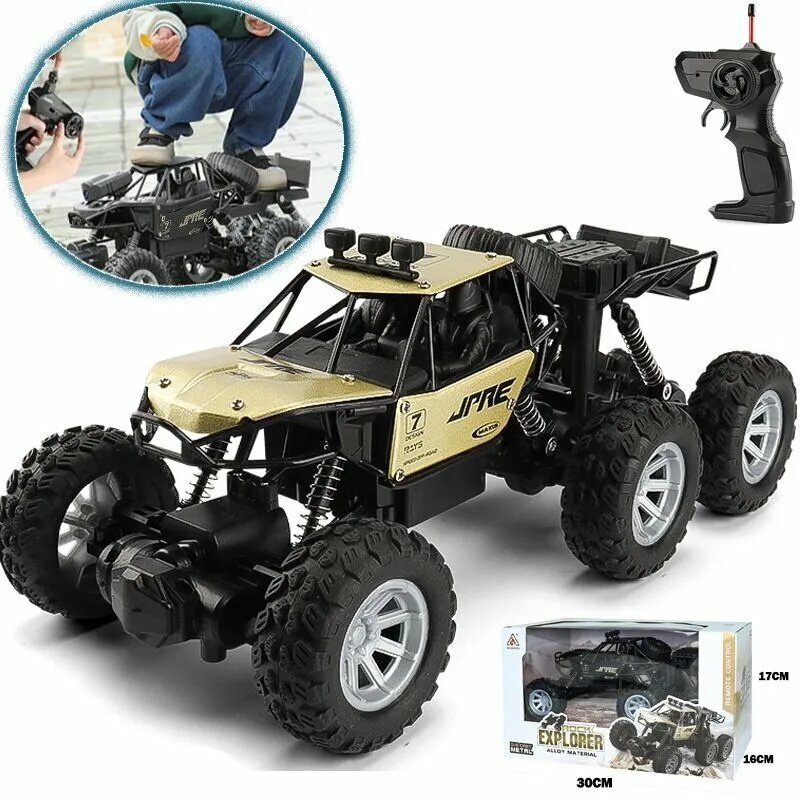 1:18 высокоскоростной внедорожный грузовик с дистанционным управлением 4wd, радиоуправляемая электронная рок-гусеничная машина