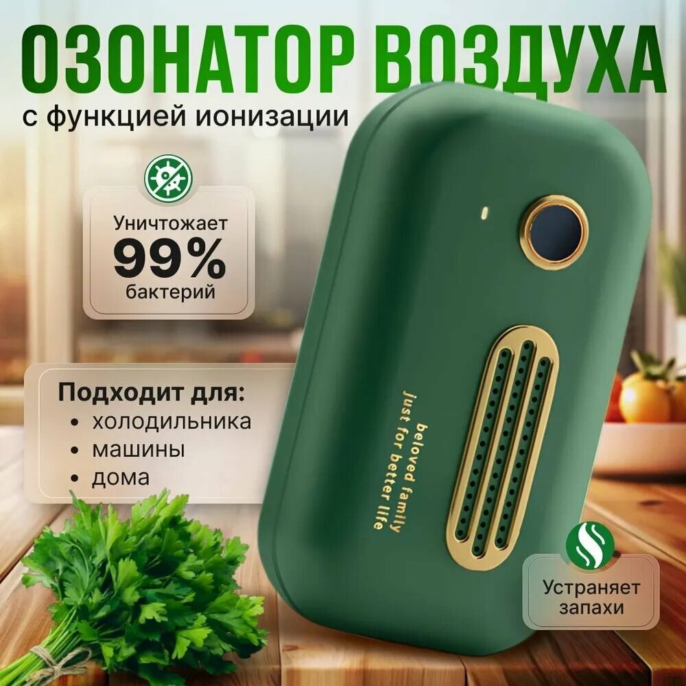 Озонатор Ионизатор воздуха для дома, для холодильника