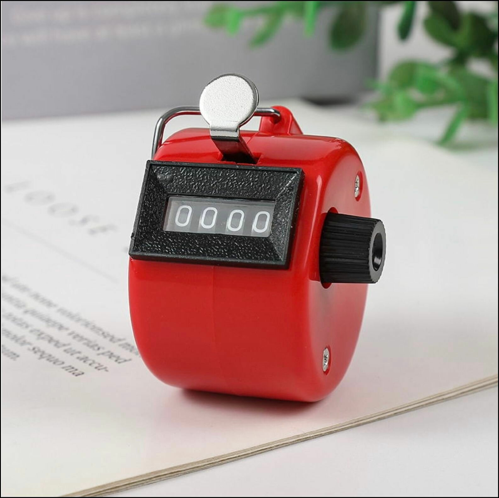 Счетчик кликер механический / 0-9999 / авиация